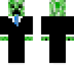 The Black Creeper | Minecraft Skin