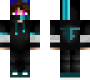 blue ikonik skin | Minecraft Skin