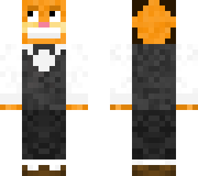 Buff Garfield Groom | Minecraft Skin