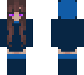 Enderman Girl | Minecraft Skins