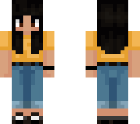 girl with fringe | Minecraft Skin