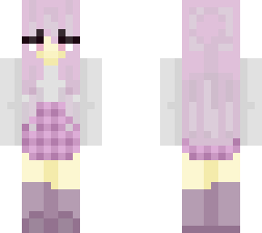 pastel purple | Minecraft Skin