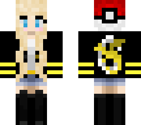 Pixelmon Trainer Lunar | Minecraft Skin