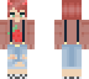 cute strawberry boy | Minecraft Skins