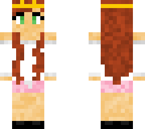 Golden Tiara Minecraft Skins