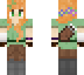 Alex V2 Modern cute version | Minecraft Skin