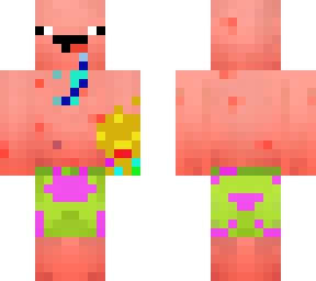 derpy patrick with infinty gotlant | Minecraft Skin