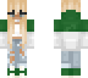 Green Color Block | Minecraft Skin