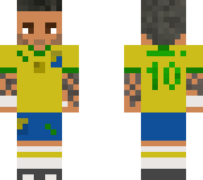 Neymar Jr Brasil 2019-20 | Minecraft Skin