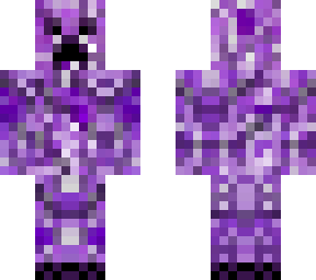 Purple Creeper | Minecraft Skin