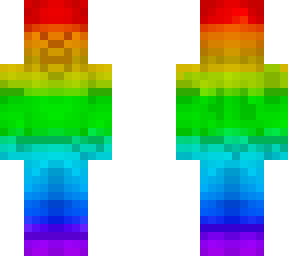 Rainbow Steve | Minecraft Skin
