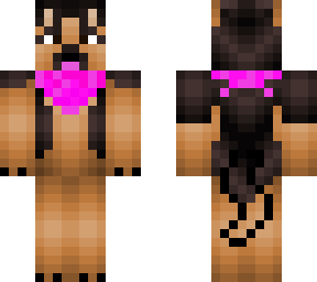 Shyann The German Shepherd | Minecraft Skin