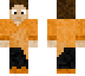 Orange Guy | Minecraft Skin