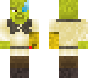 FINALLY FULLY 3D FIXED SHREK SANS WITH INFINITY GAUNTLET | Minecraft Skin