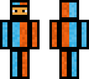 Fire & Ice Ninja | Minecraft Skin