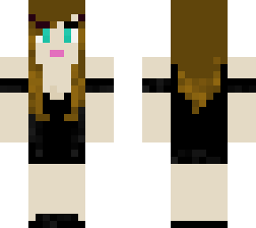 Her black dress | Minecraft Skin