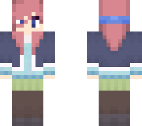 MIKU NAKANO | Minecraft Skin