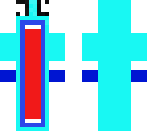 Blue unspeakable | Minecraft Skin