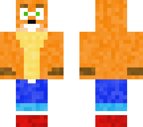 Crash Bandicoot Minecraft Skins