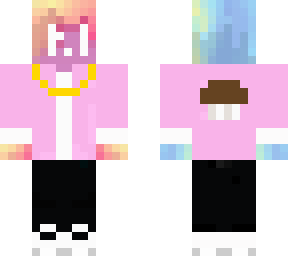 Pink jacket fitz skin | Minecraft Skin