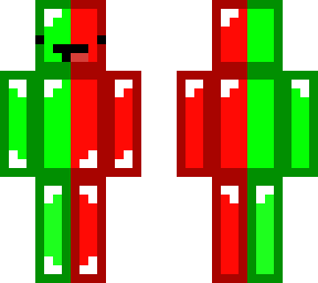 Redstone-Emeral derp | Minecraft Skin