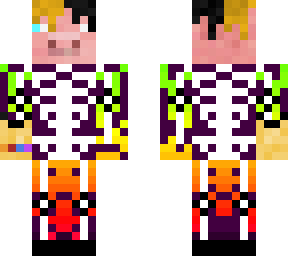 the pig-sans of the infinte in bones | Minecraft Skin
