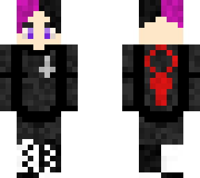 goth boy | Minecraft Skin