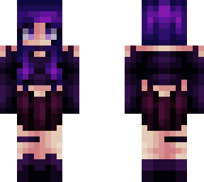 Midnight Rampage - Schedule - OC | Minecraft Skin