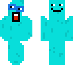 crazy diamond block | Minecraft Skin