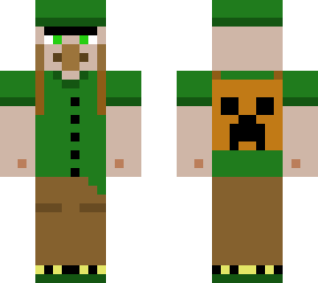 Green Villager | Minecraft Skin