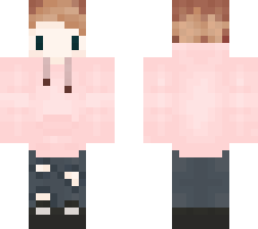 Pink hoodie | Minecraft Skin