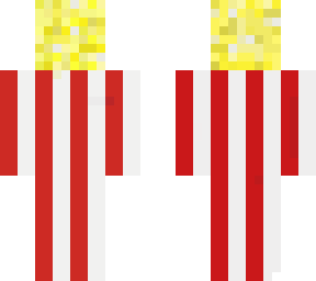popcorn bucket | Minecraft Skin