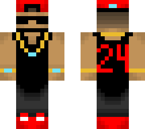 bling with beard | Minecraft Skin