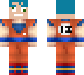 derp goku | Minecraft Skin