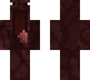 Derpy Face Netherrack Texture | Minecraft Skin