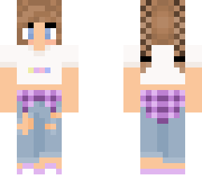 pastel retro | Minecraft Skin