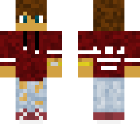 Sixpack With Clothes and Converse shoes | Minecraft Skin