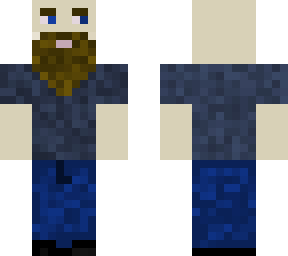 Bald and Bearded | Minecraft Skin