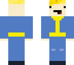 Derpy Vault Boy | Minecraft Skin