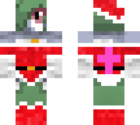 Kirlia ready for christmas | Minecraft Skin