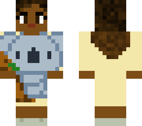 Koala Bear sweater dress | Minecraft Skin