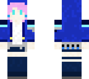 Blue Poison | Minecraft Skin