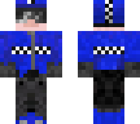 Blue Racer | Minecraft Skin