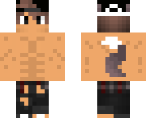 shirtless aaron | Minecraft Skins