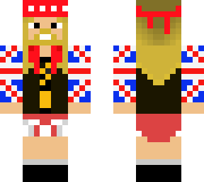 axl rose | Minecraft Skins