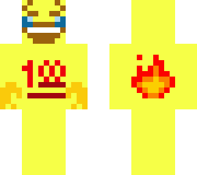 Crying Laughing Face Emoji | Minecraft Skin
