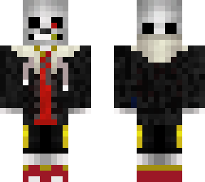 Fell sans | Minecraft Skin