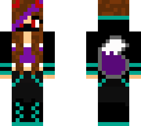 Masked Girl | Minecraft Skins