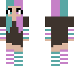+ Pink Blue + Reshade Contest C3 | Minecraft Skin