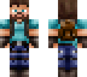 bearded steve | Minecraft Skins